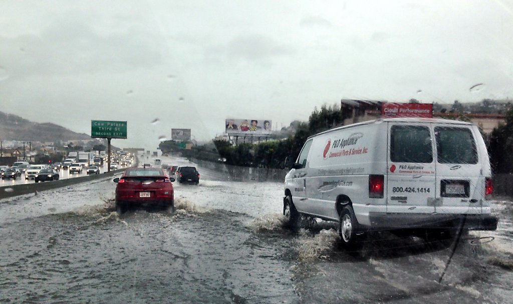Highway 101 in S.F. prone to flooding