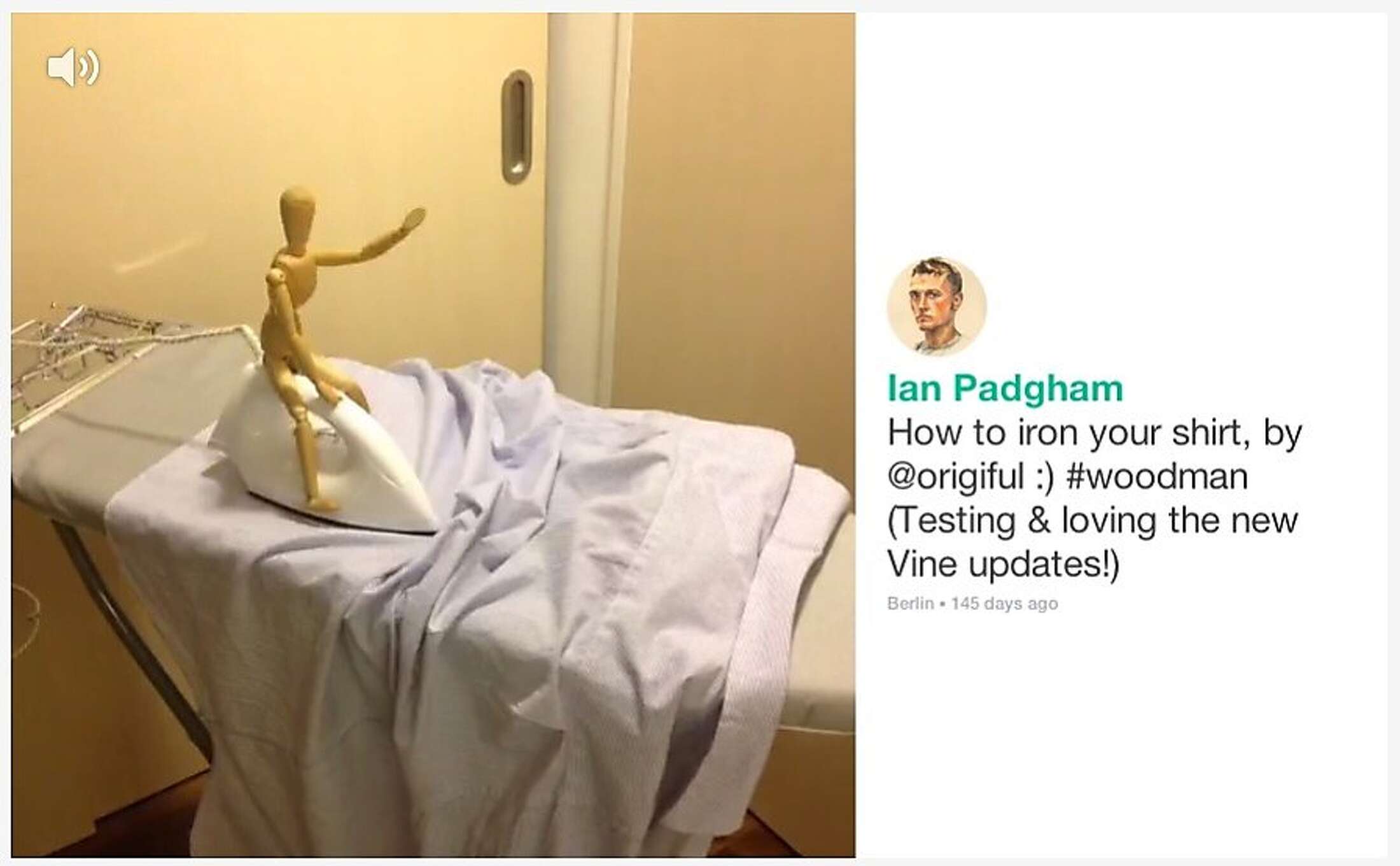 Ian Padgham finds inspiration in 6 seconds of art