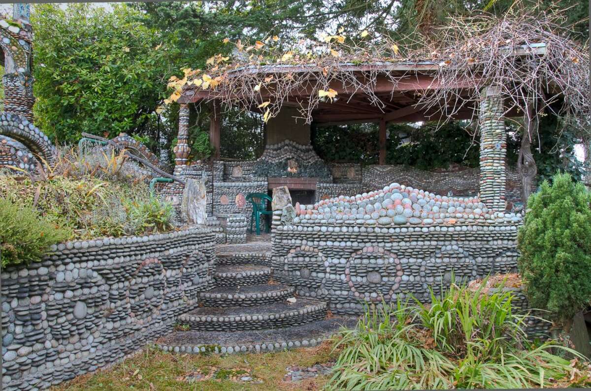 West Seattle home, noted rock garden for sale