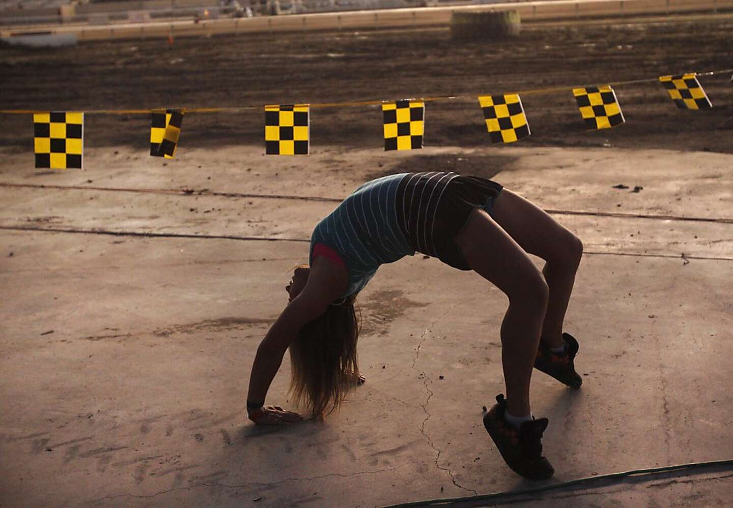 Girl, 16, crushes competition in monster trucks and math