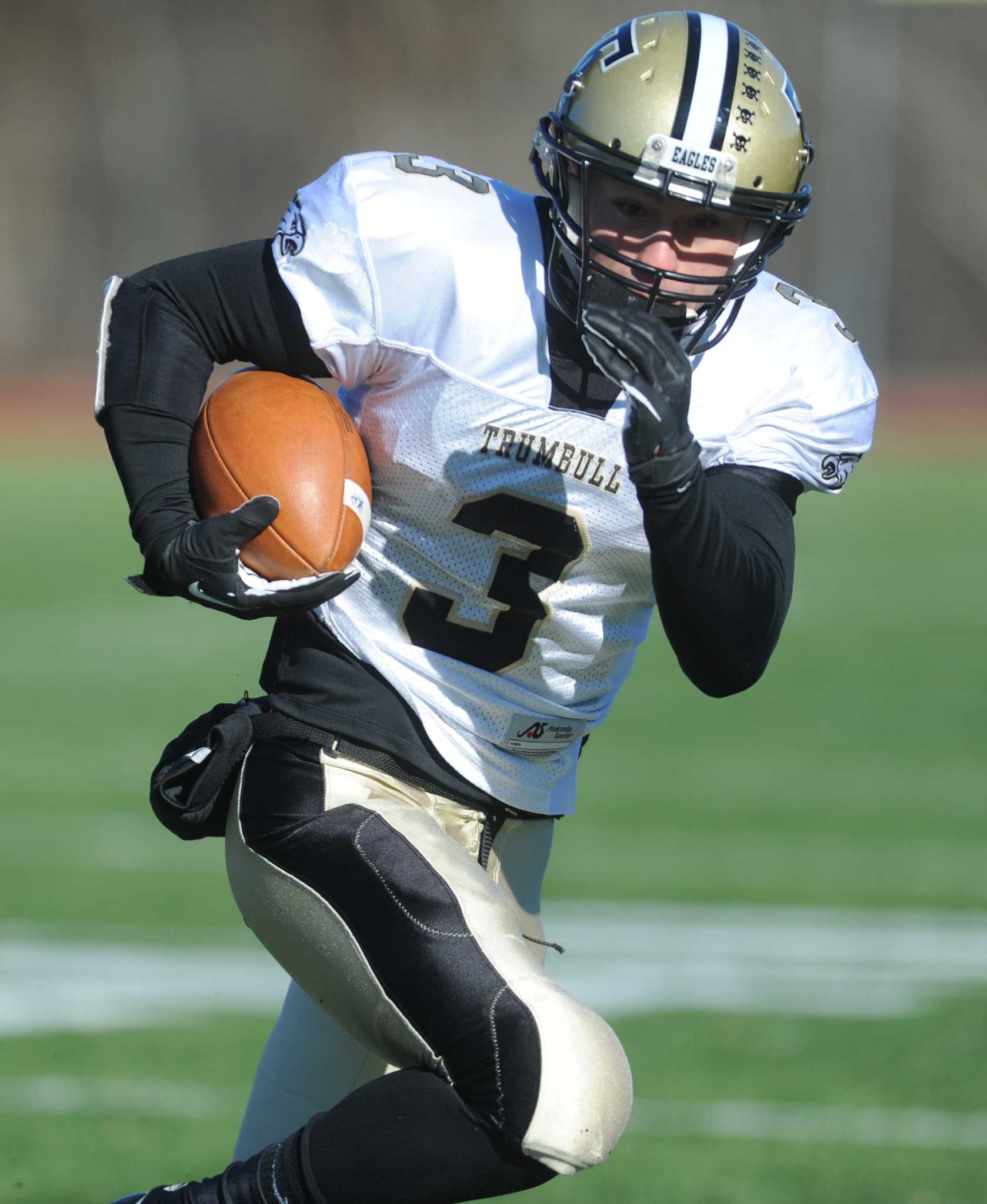 HS football Trumbull at St. Joseph