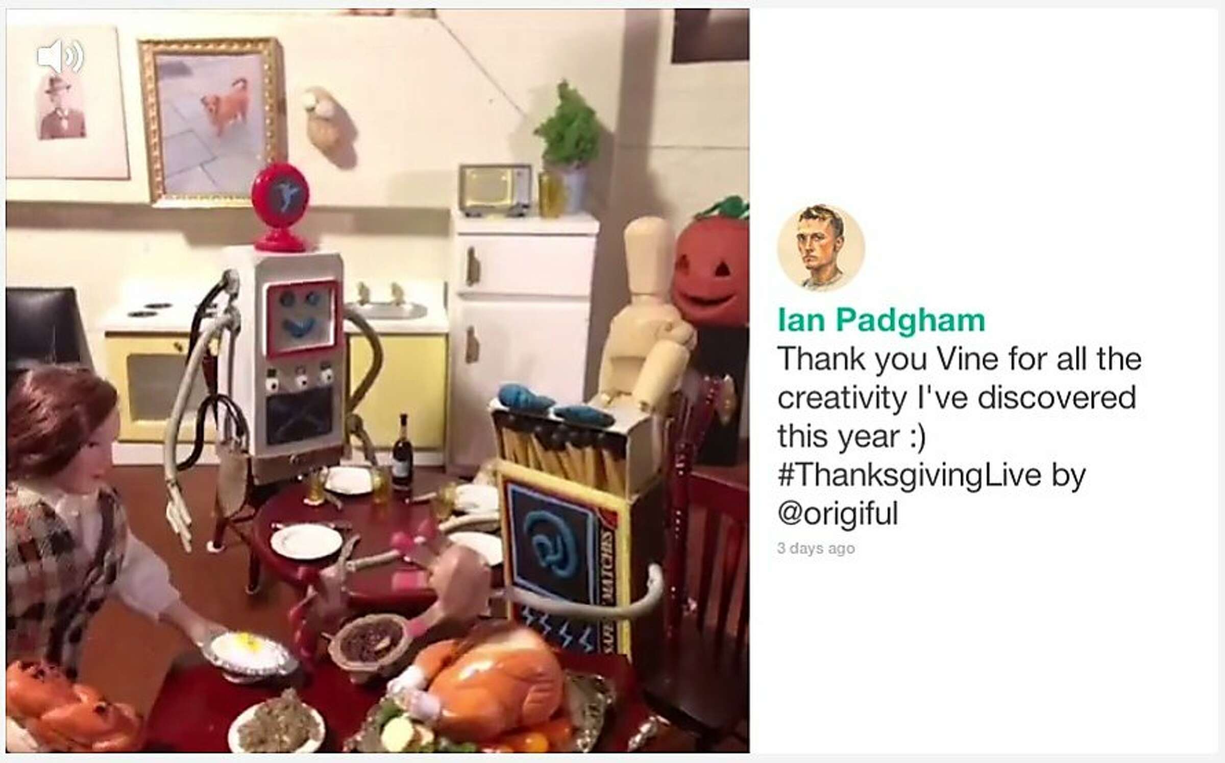 Ian Padgham finds inspiration in 6 seconds of art