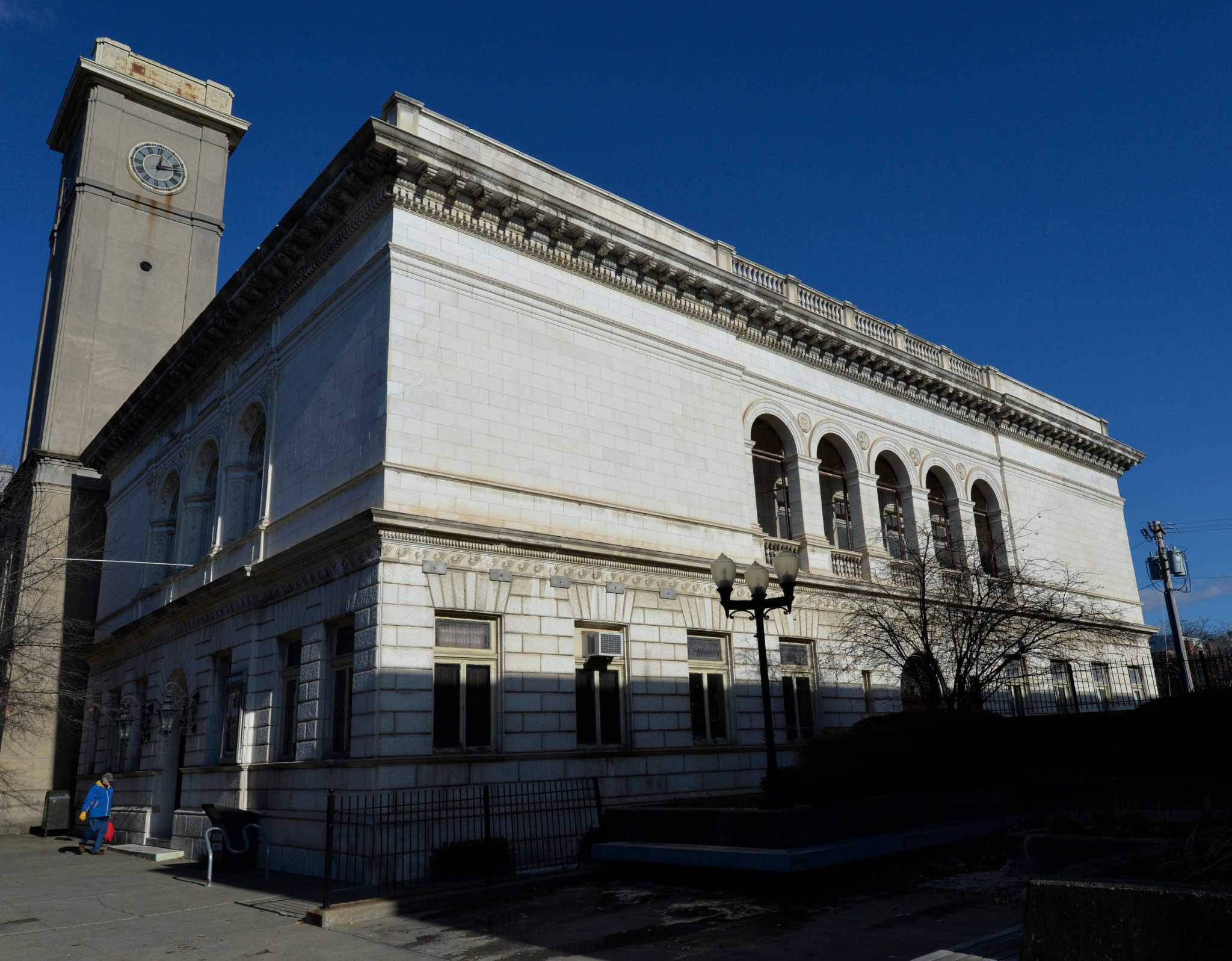 Work due for Troy library