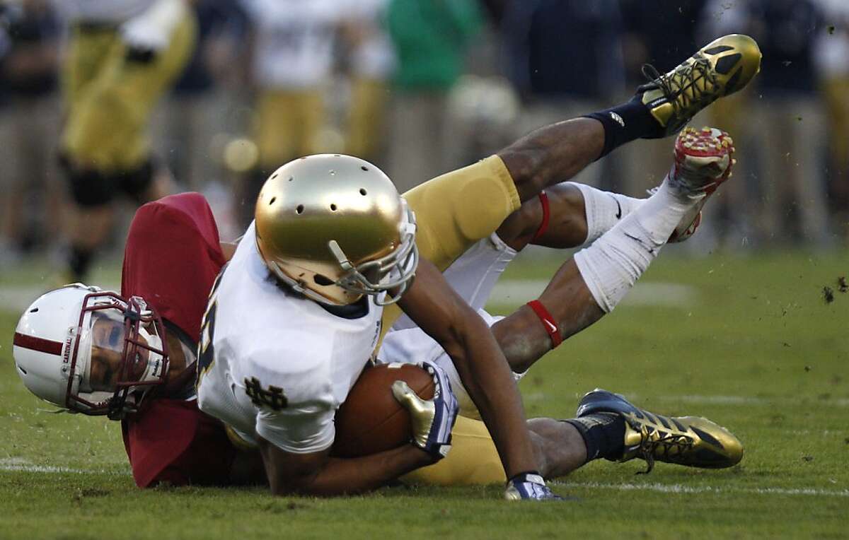 Stanford holds off Notre Dame 27-20