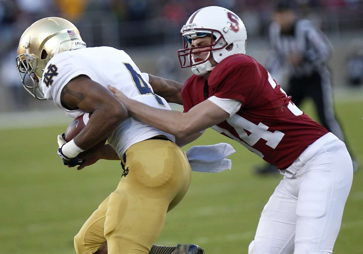 Stanford holds off Notre Dame 27-20