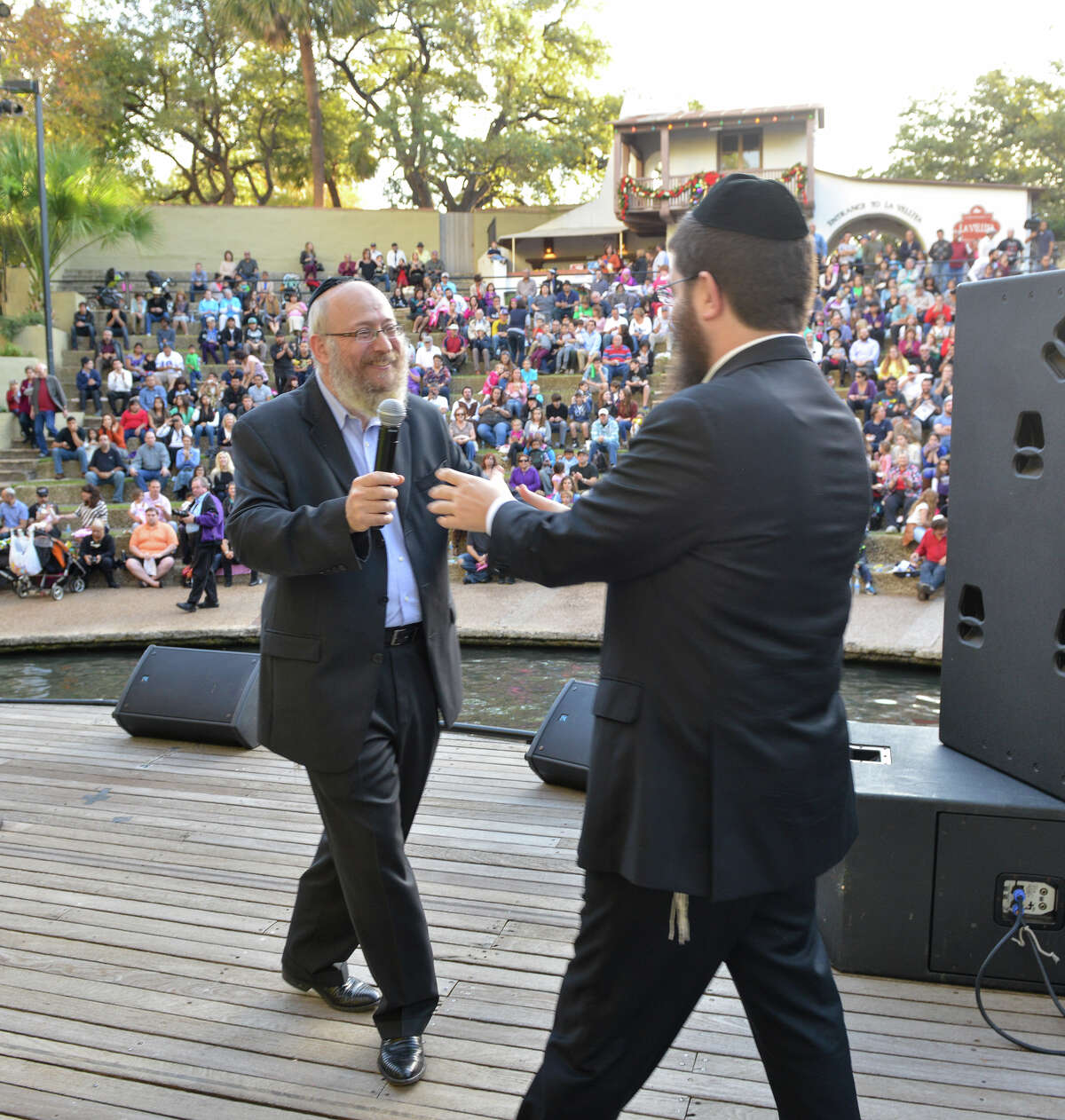 Local Jewish community marks Chanukah on the River