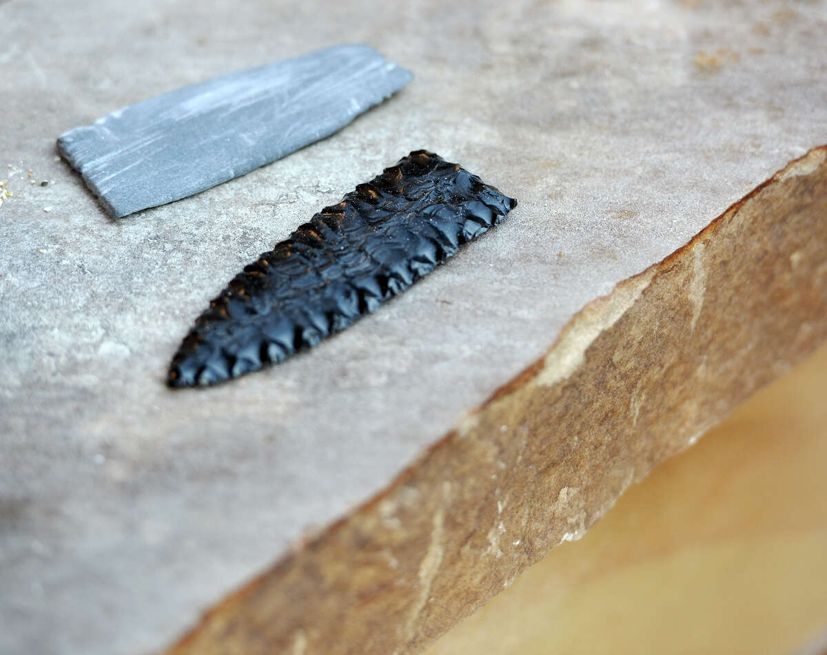 Hobbyist finds therapy in 'flint knapping'