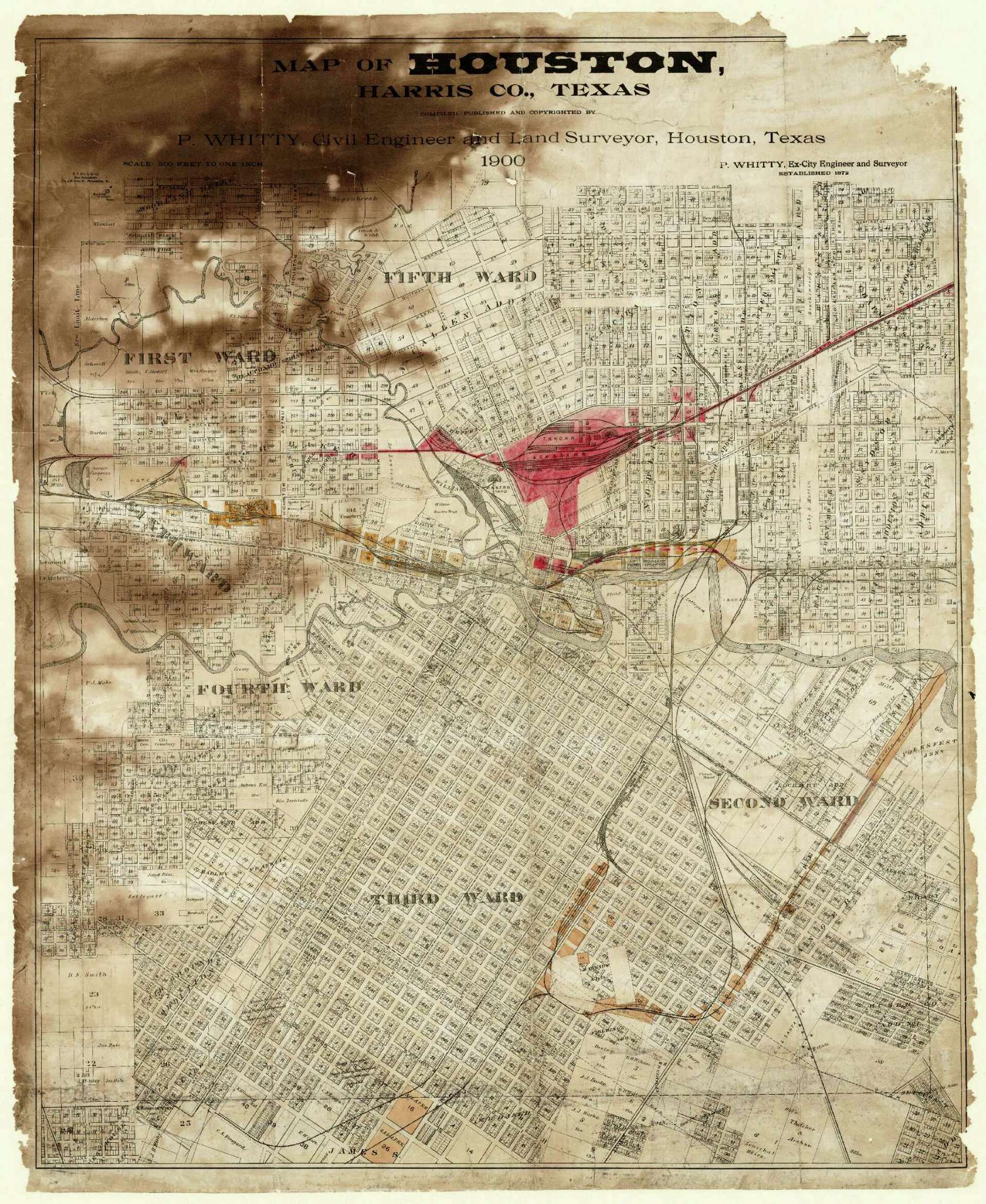 Land office sells art-quality copies of old Houston maps