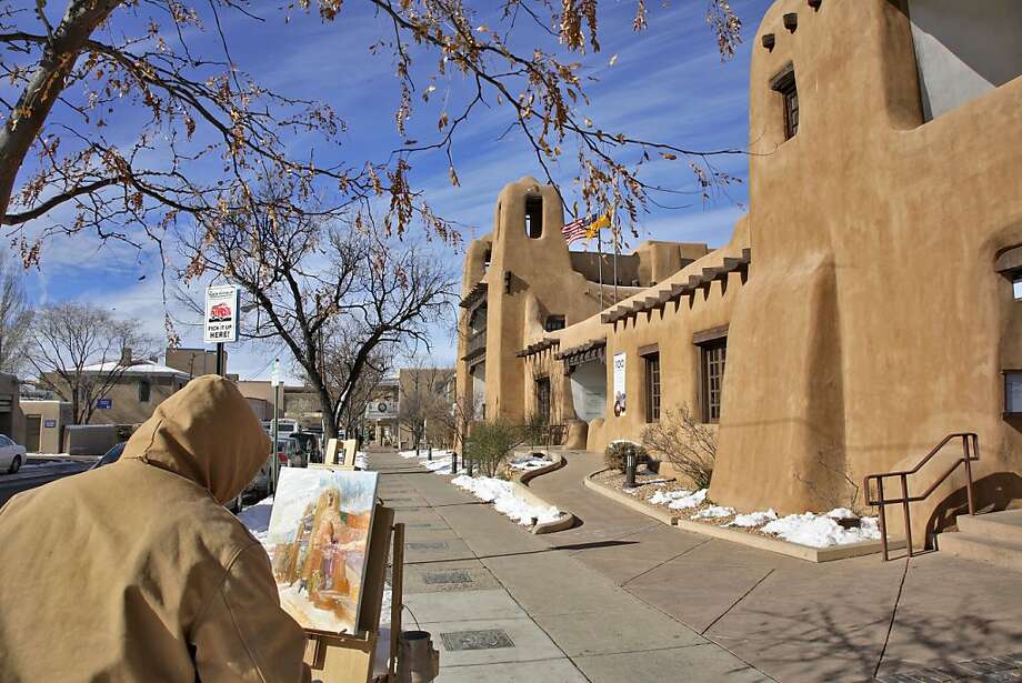 Santa Fe at the holidays - SFGate