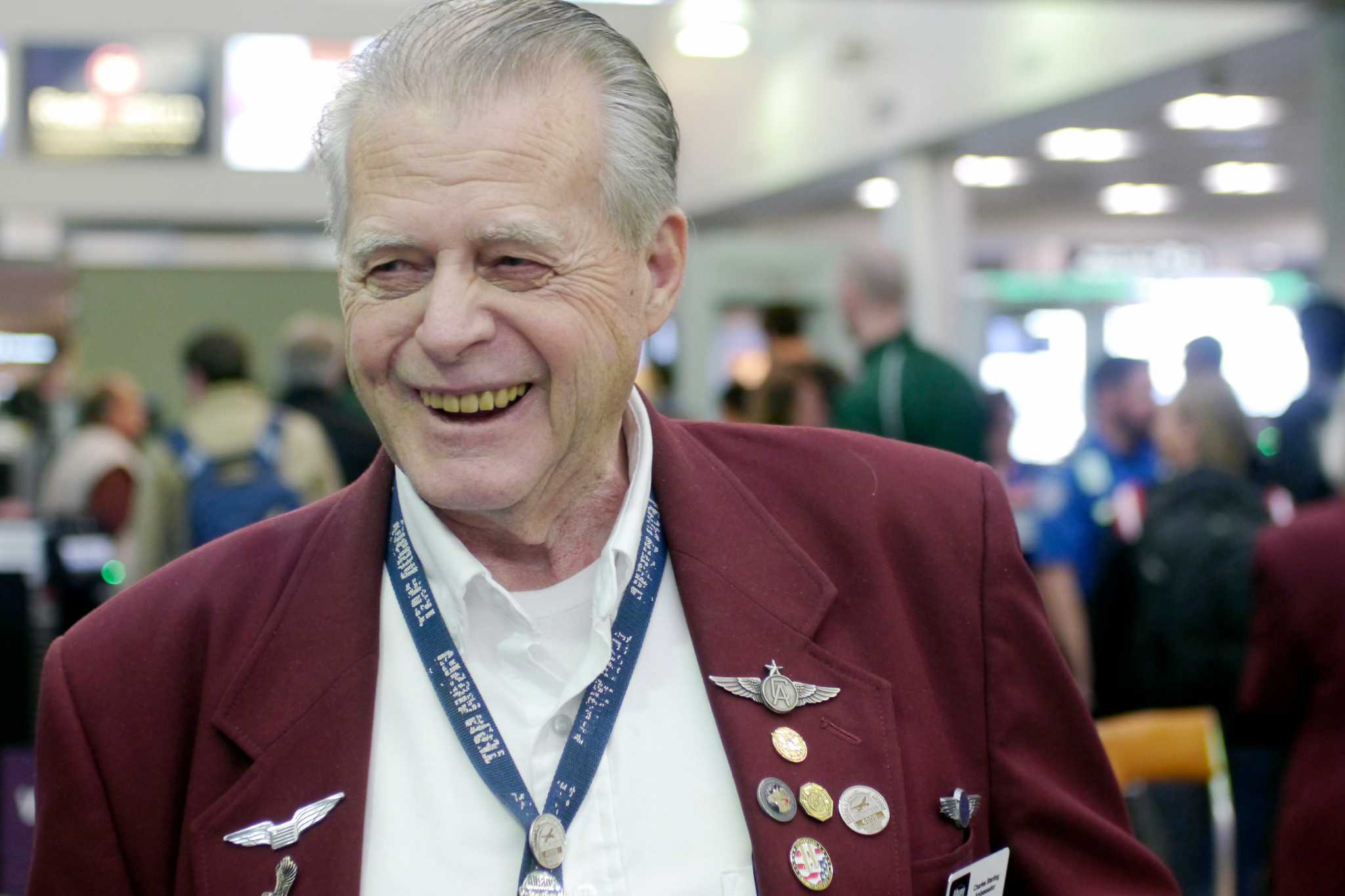 'Ambassador general' at airport also a painter