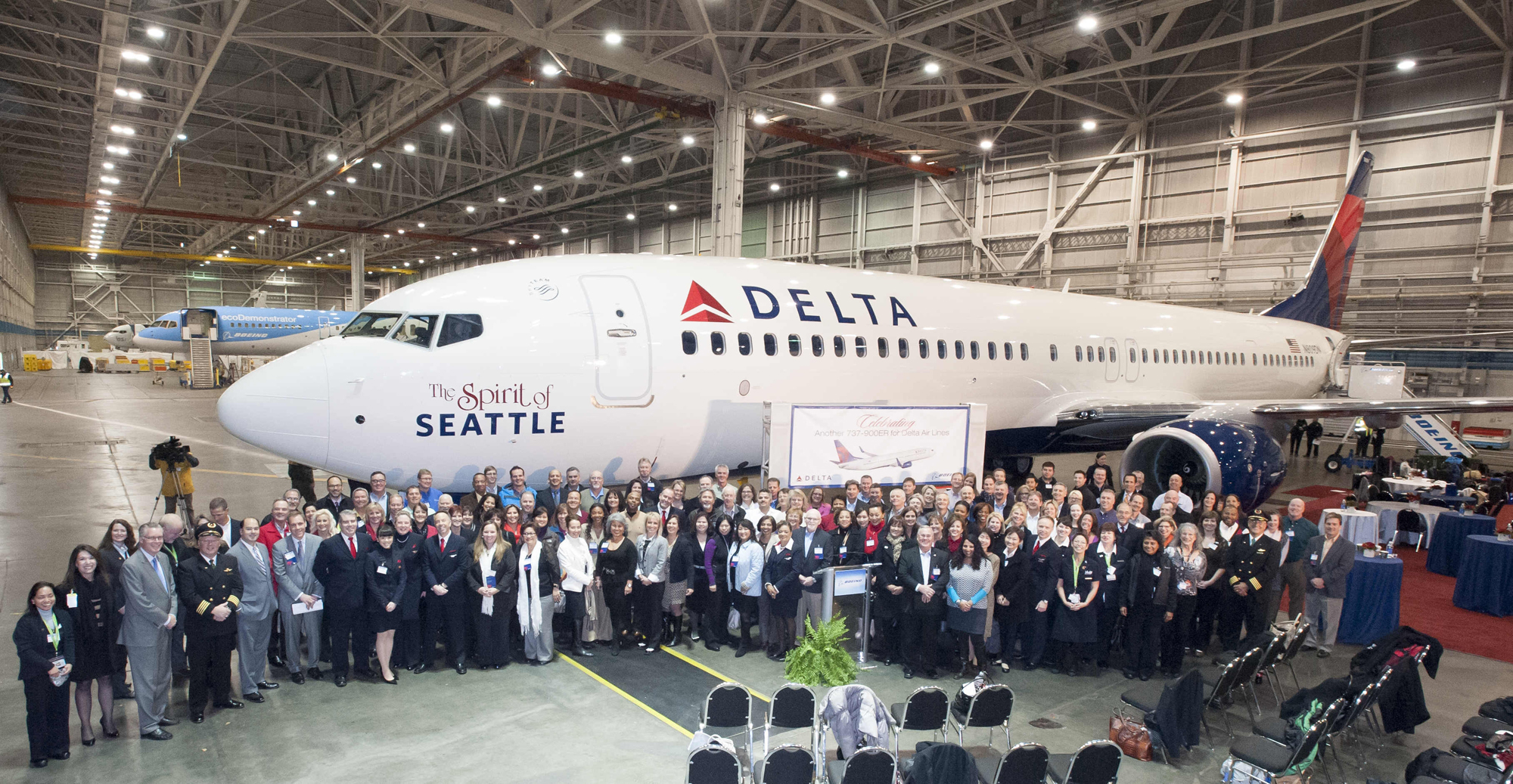 Delta names jet for Seattle