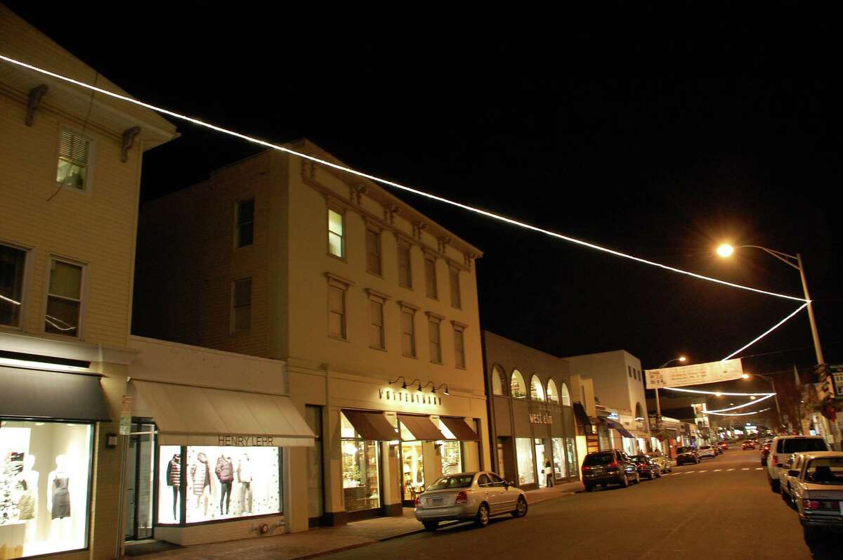 No trees means Main Street holiday 'zigzag' lights lack dazzle
