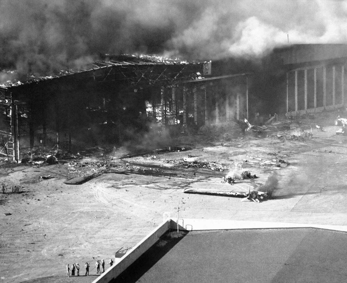 Vivid photos show the devastating 1941 attack on Pearl Harbor