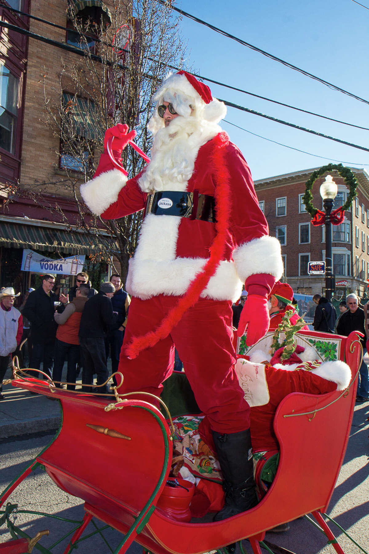 Photos: The Santa Speedo Sprint dress code through the years