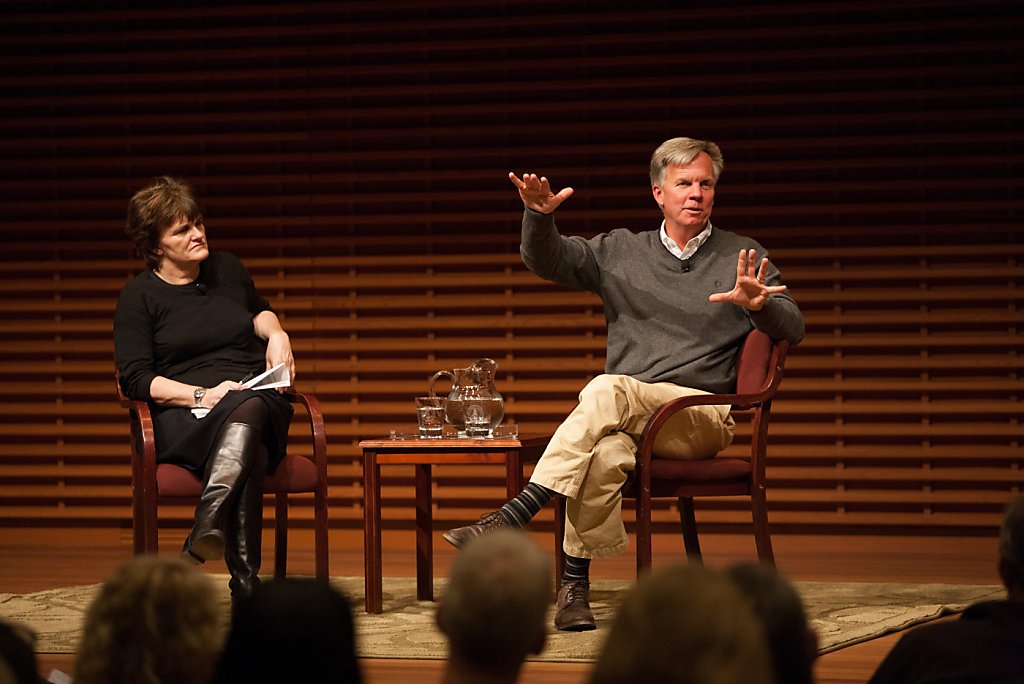 Fashion critic Cathy Horyn chats at Stanford