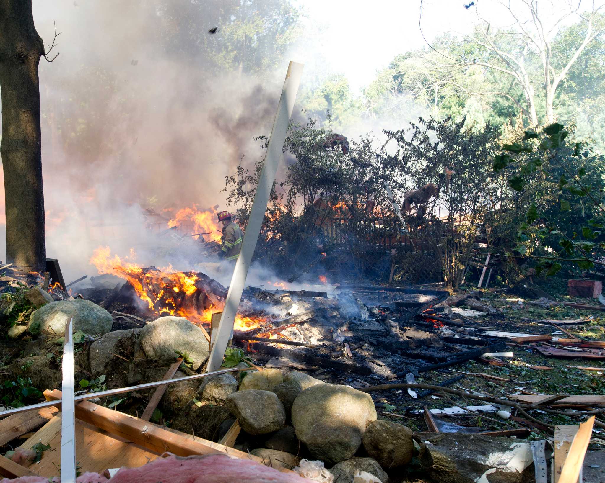 Man says bird saved his life during explosion
