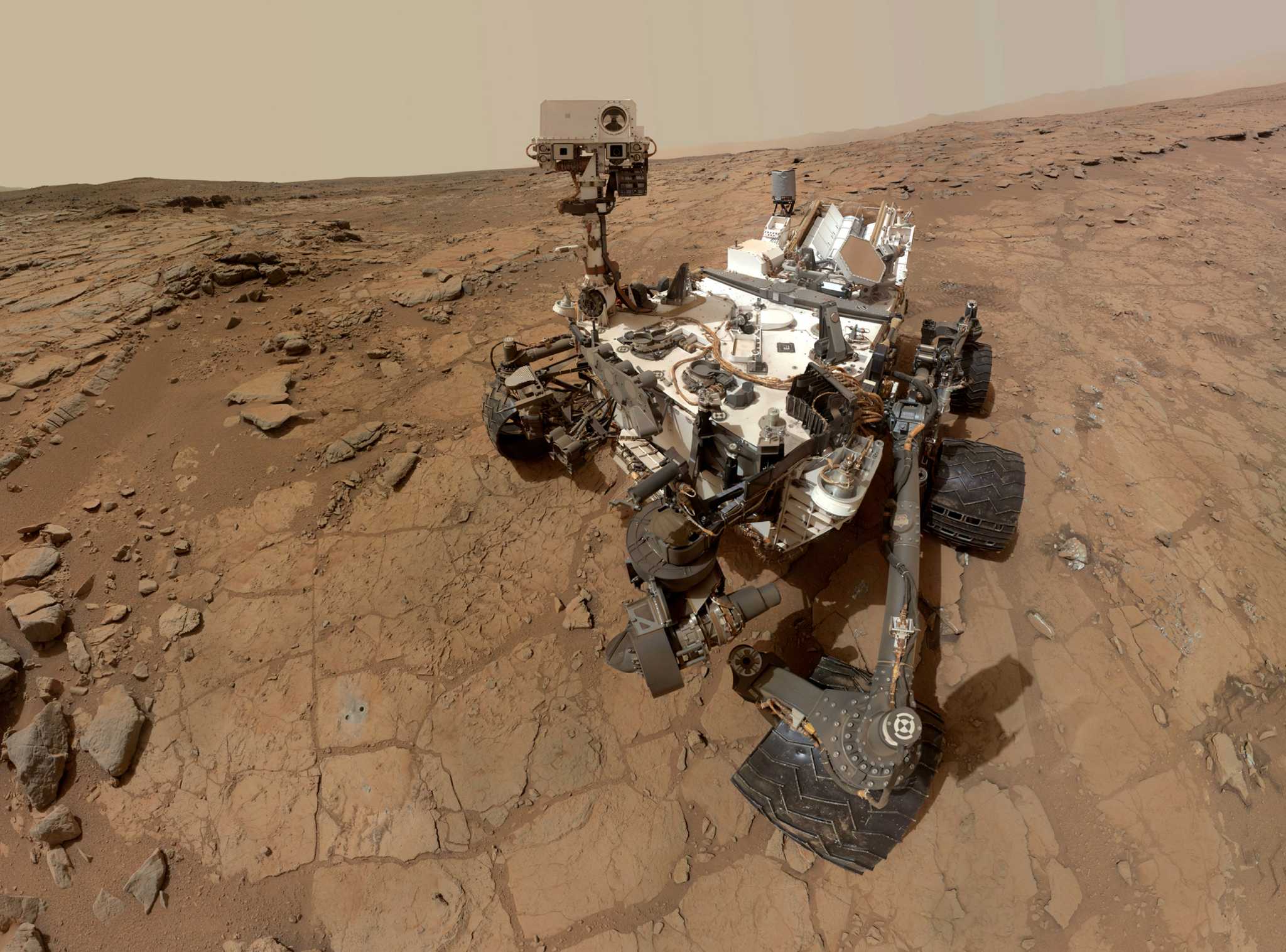 Scientists find an ancient lake bed on Mars, where life may have thrived