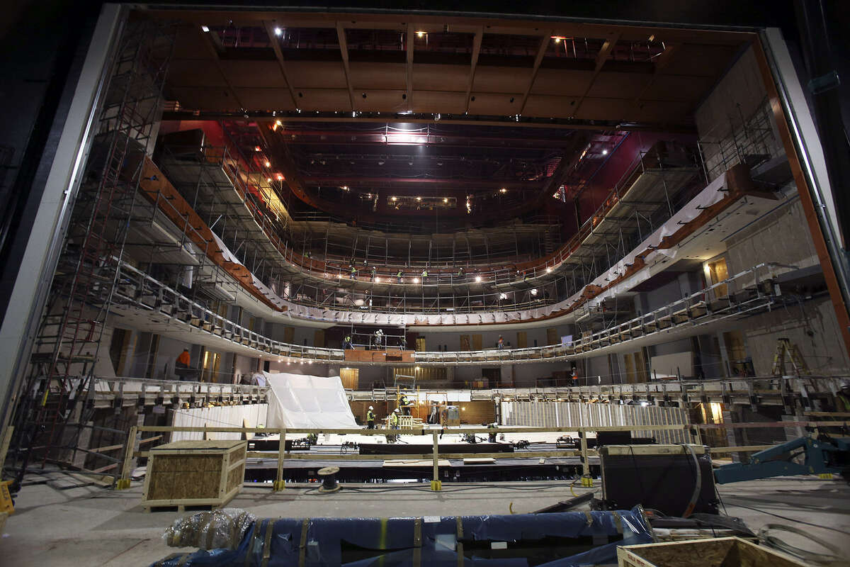 Tobin Center renovation is moving right along