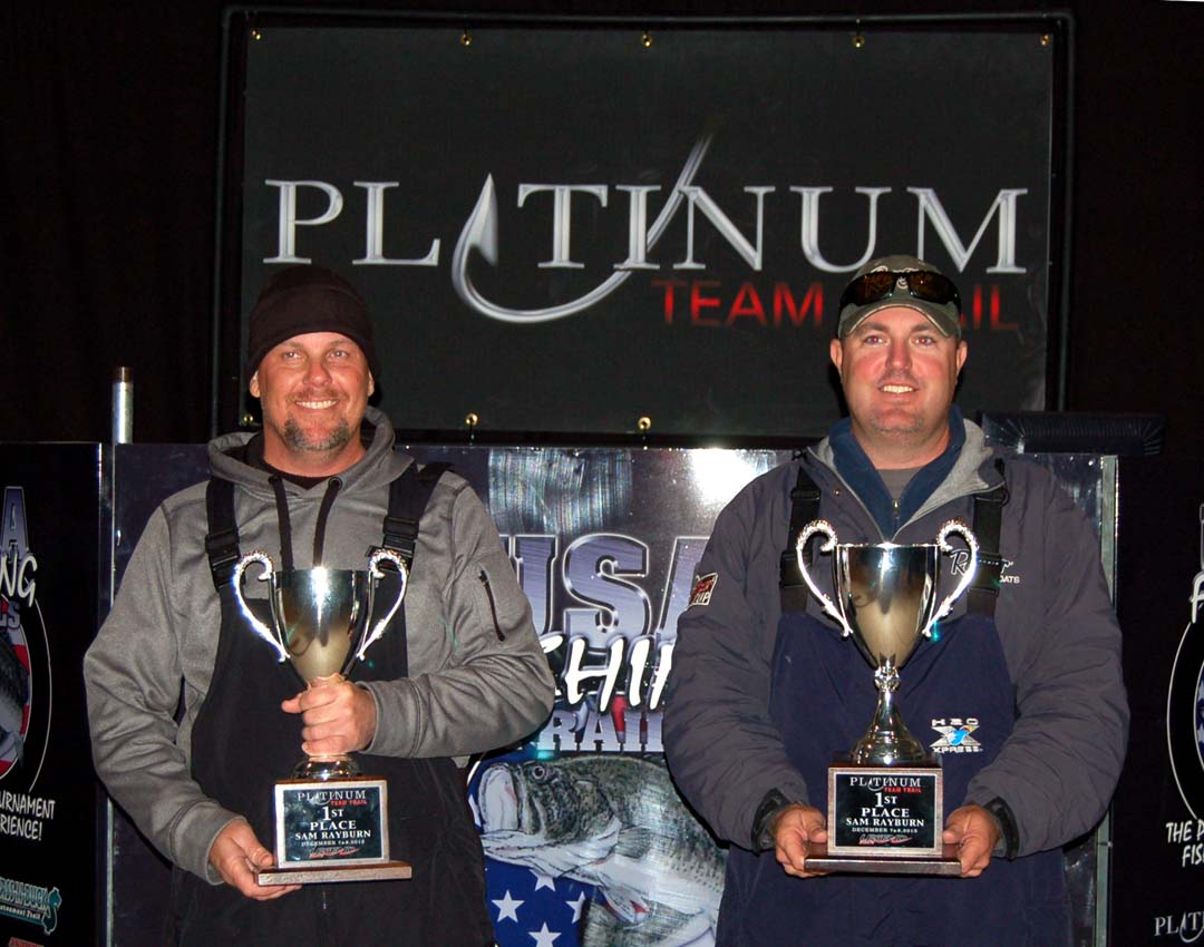 Bebber & Wilson champion inaugural Platinum Team event on Sam Rayburn