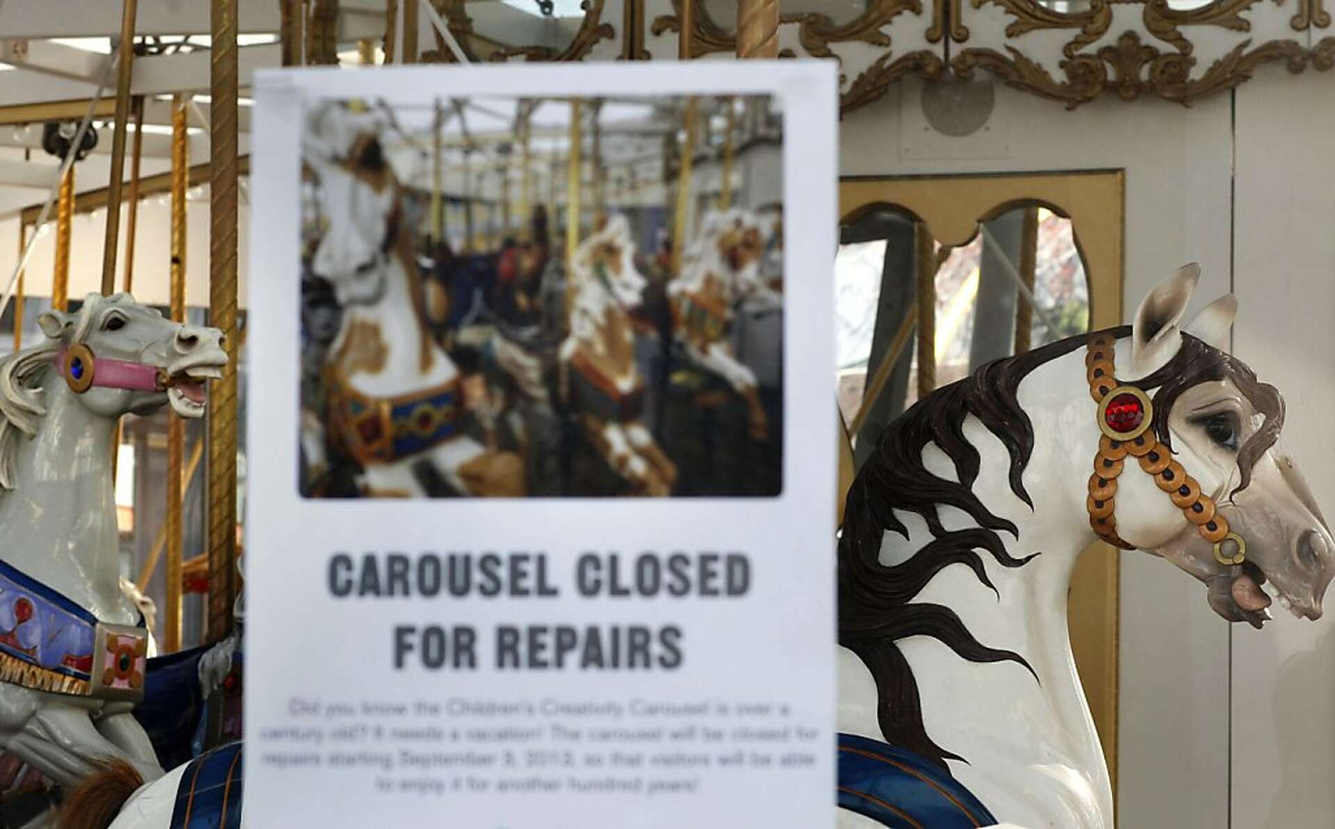 S.F. museum puts positive spin on carousel repair