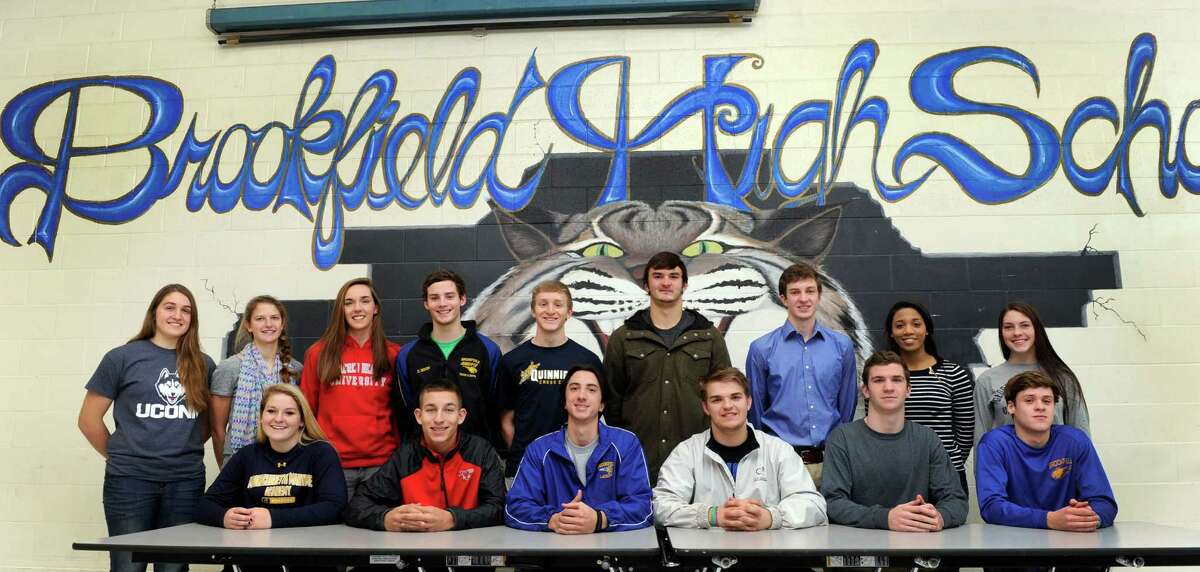 Brookfield High athletes announce their college choices