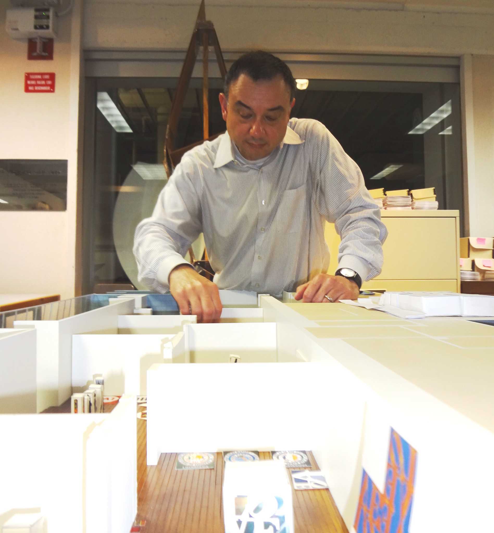 Museum curators use models, 3-D tours to plot exhibits