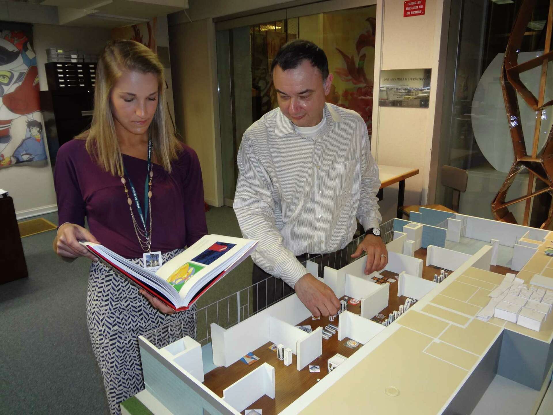 Museum curators use models, 3-D tours to plot exhibits