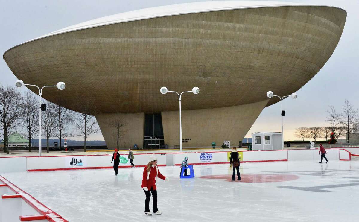 Photos: Empires State Plaza ice rink