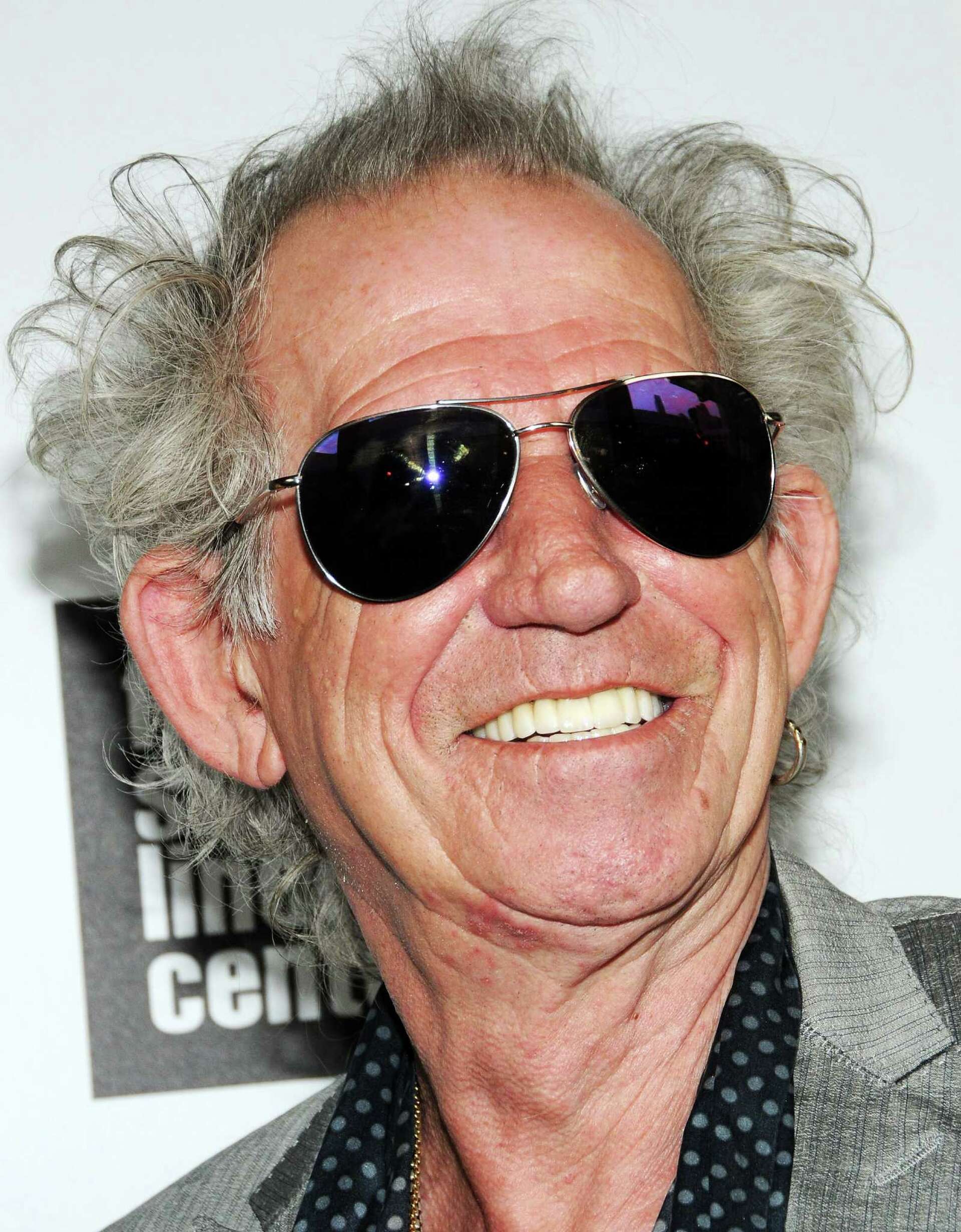 Keith Richards, then and now at 70