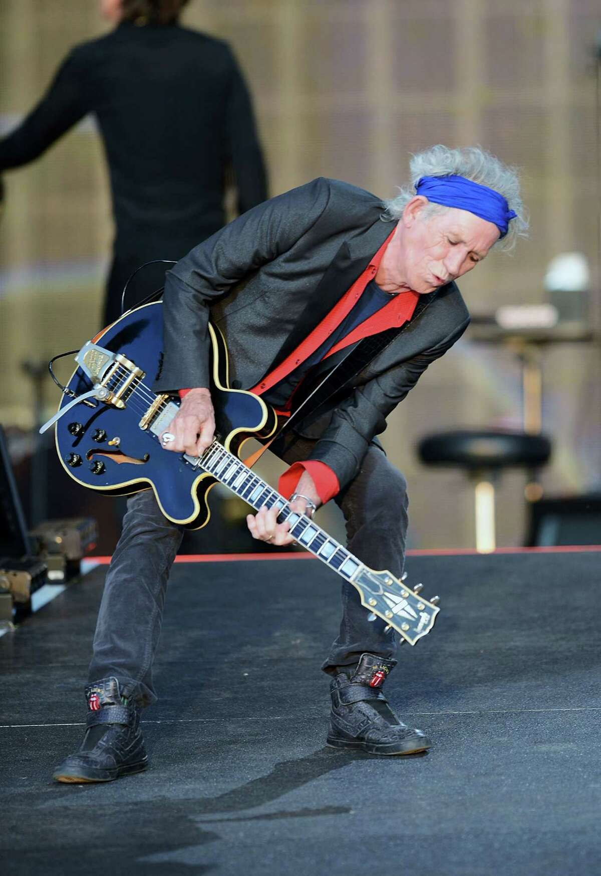 Keith Richards, then and now at 70