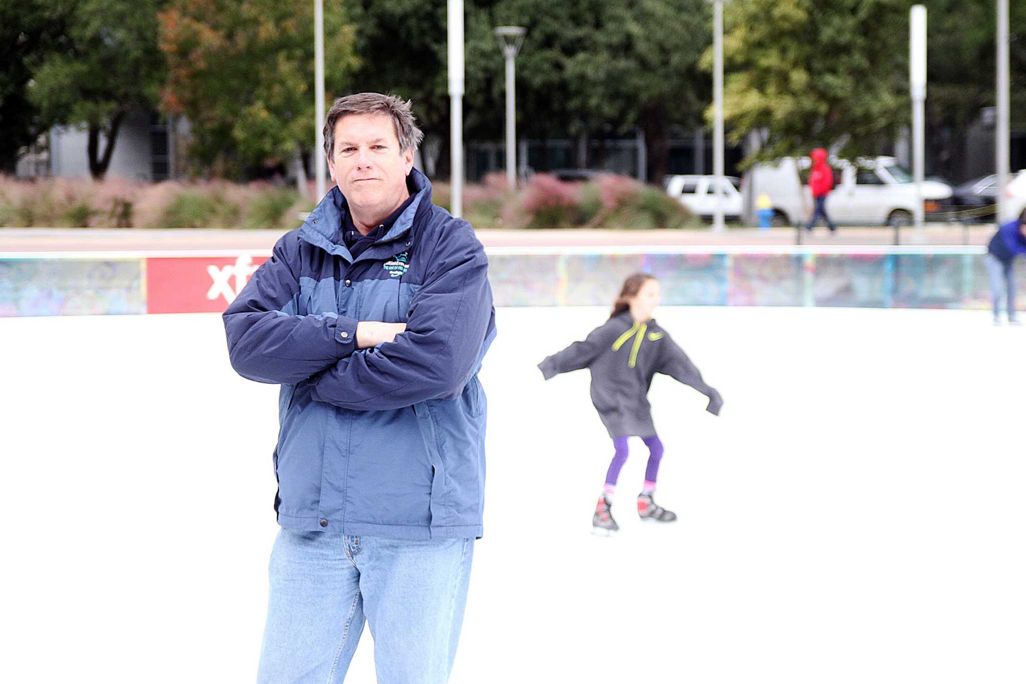 The Woodlands man builds ice rinks
