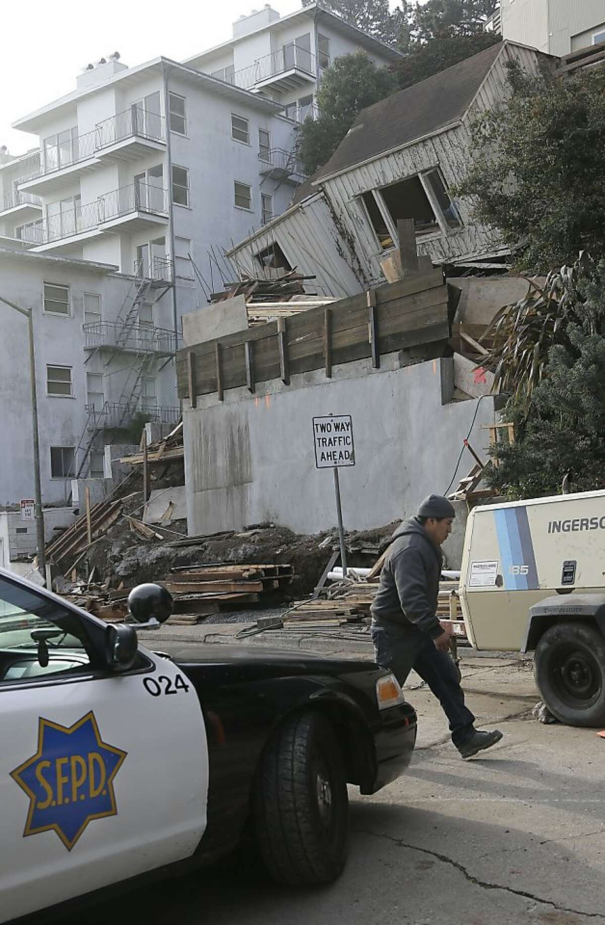 S.F. home in Twin Peaks collapses during disputed expansion