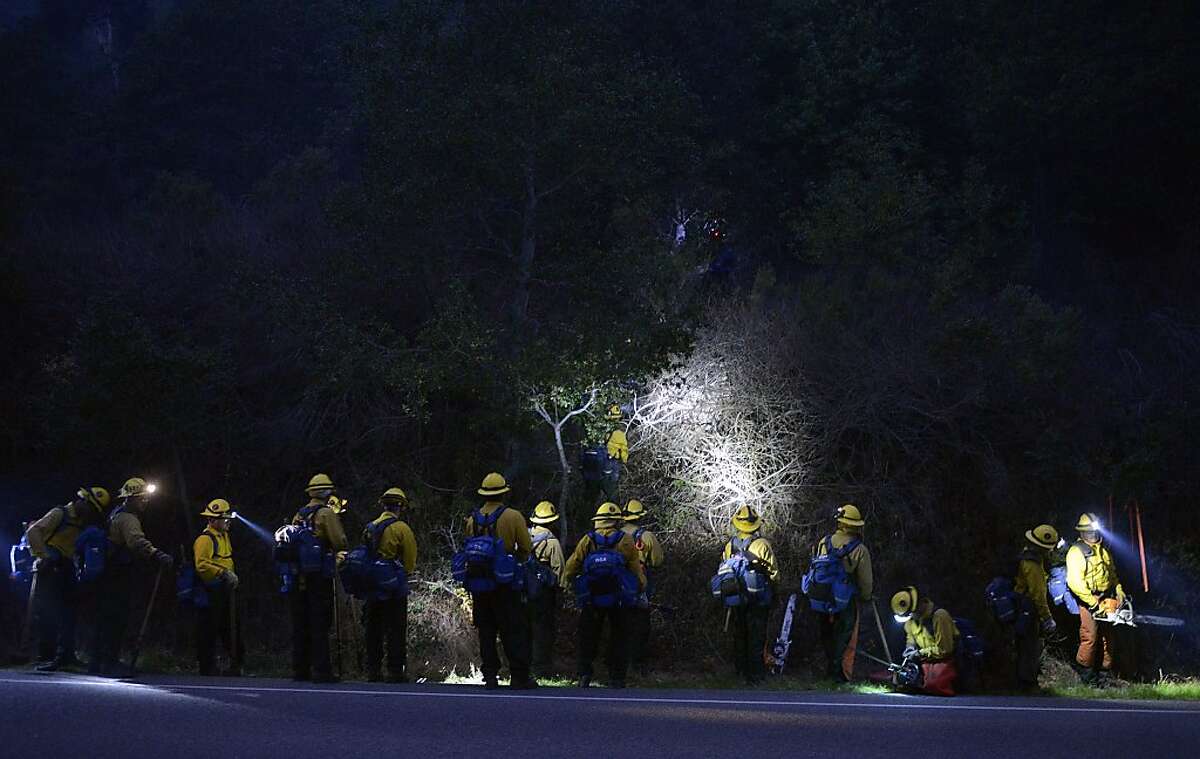 15 homes destroyed as Big Sur fire burns out of control
