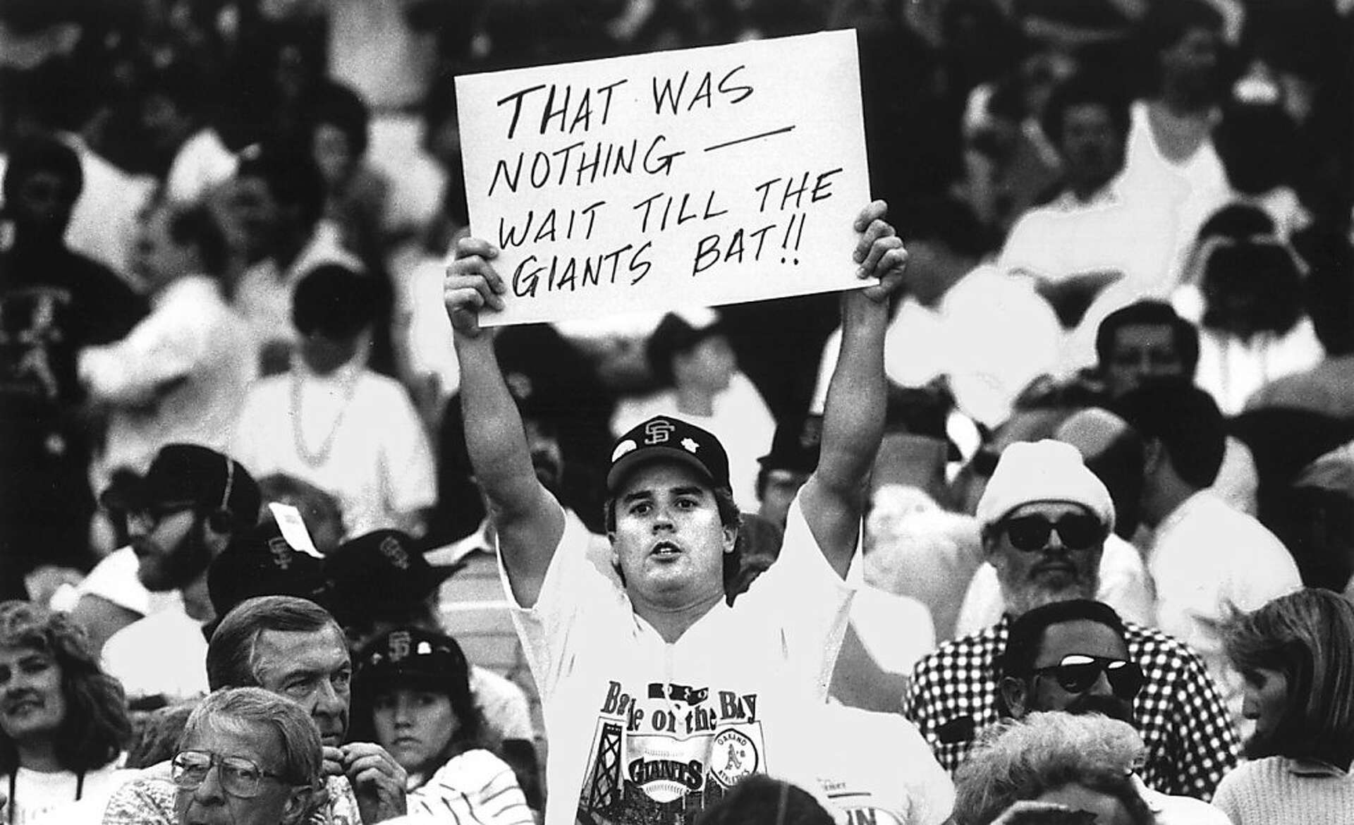 In 1989, Candlestick stood up to an earthquake