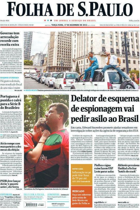 Front Pages from Around the Globe