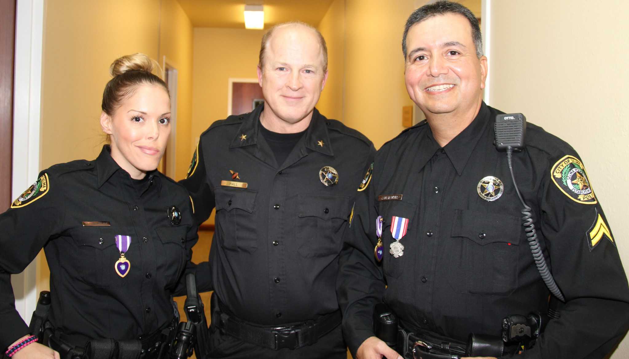 Selma, federal officials honor wounded officers