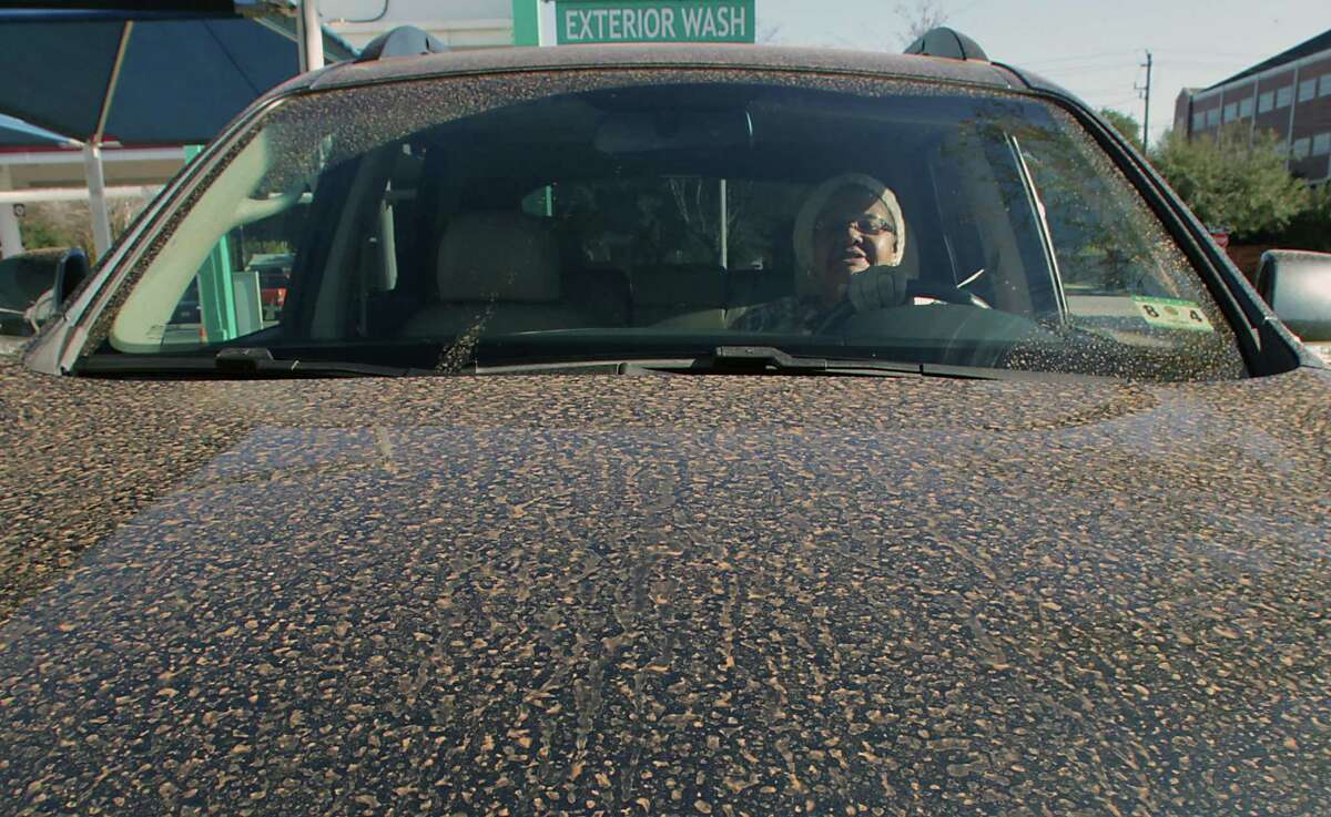 What was that mysterious orange dust?