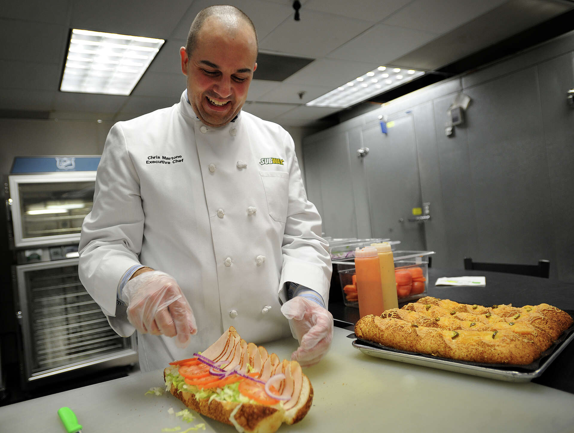 Milford chef's kingdom is the Subway menu