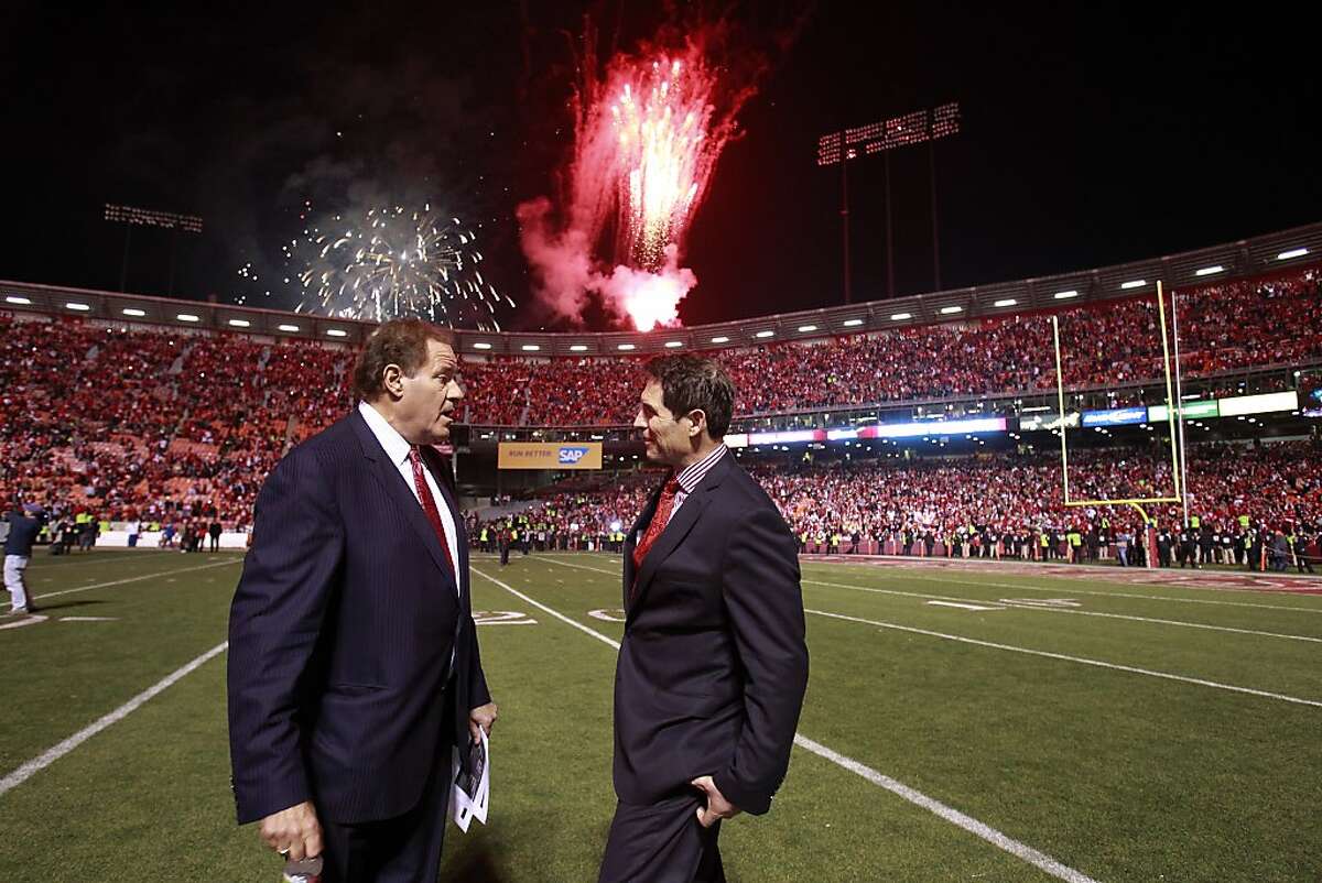 Interception return helps 49ers clinch playoff berth