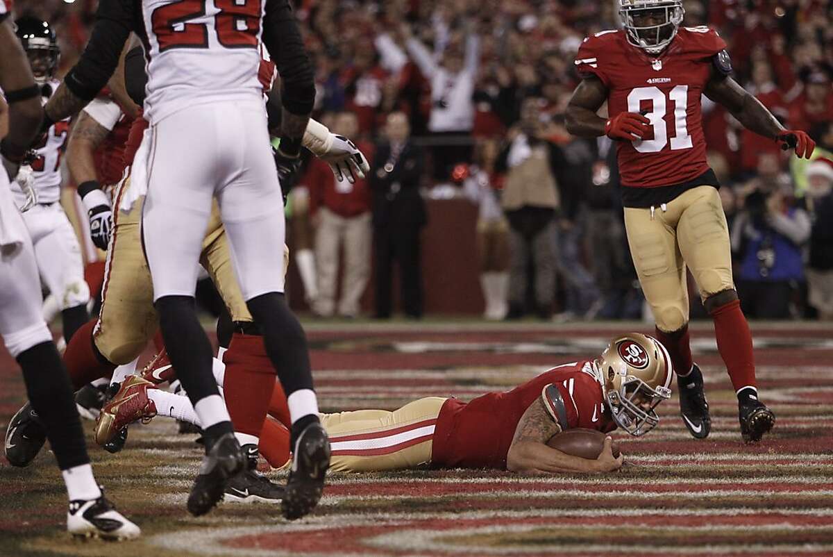 Interception return helps 49ers clinch playoff berth