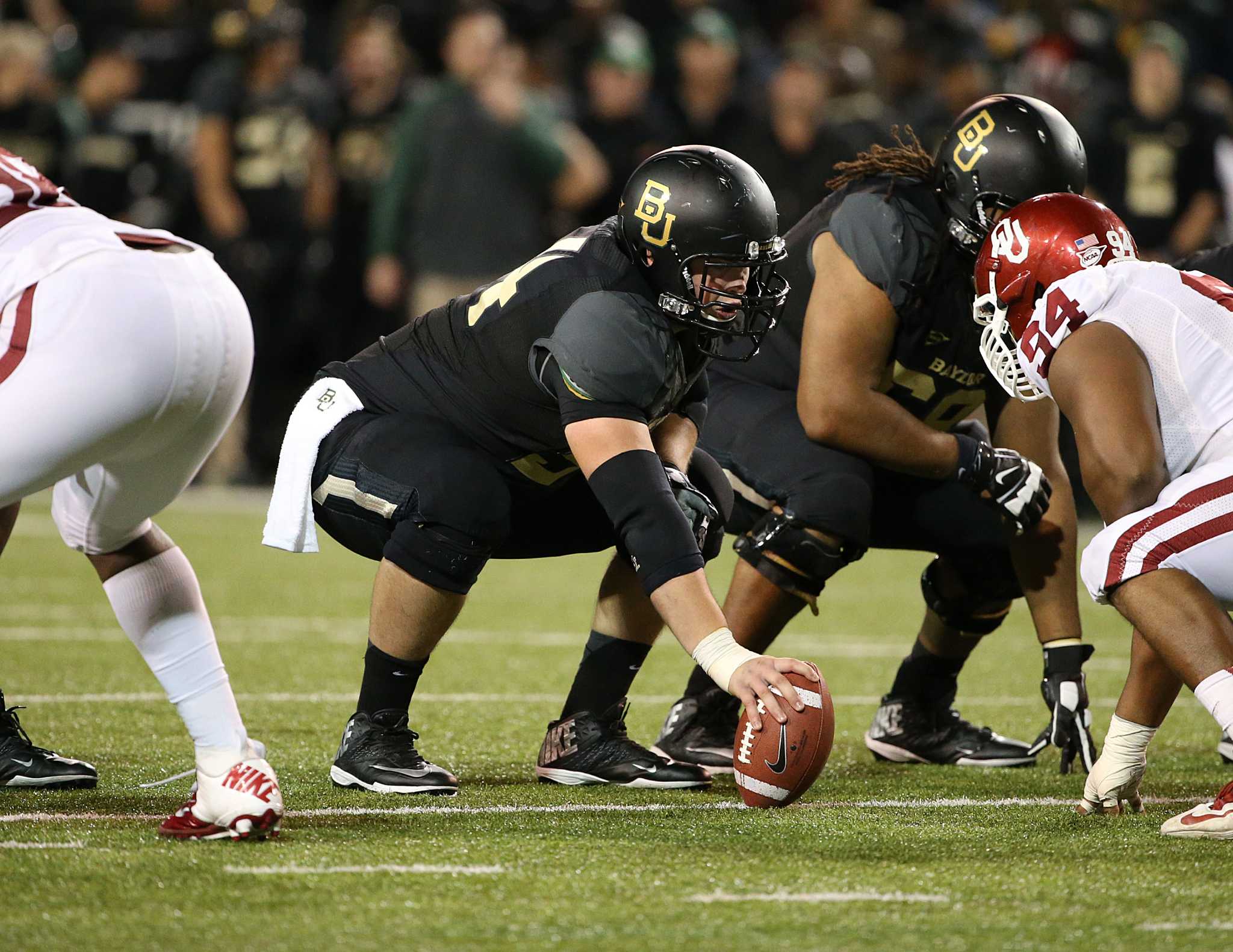 Huber has his family proud to sport colors of Baylor Bears