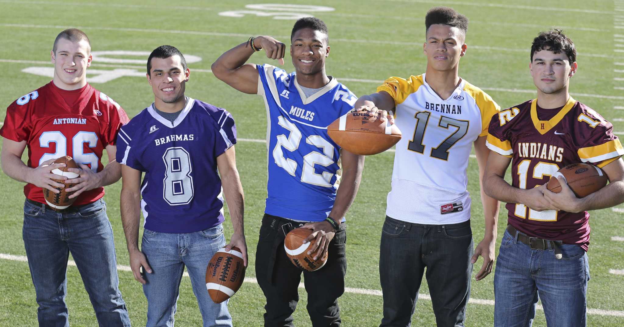 E-N All-Area Sub-5A football first team