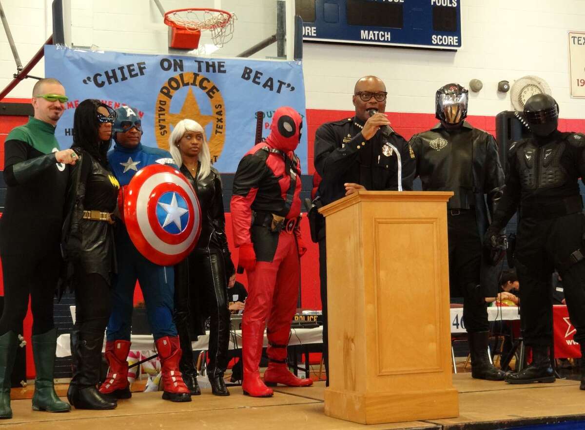 Group of elaborate Dallas superheroes going where police cannot