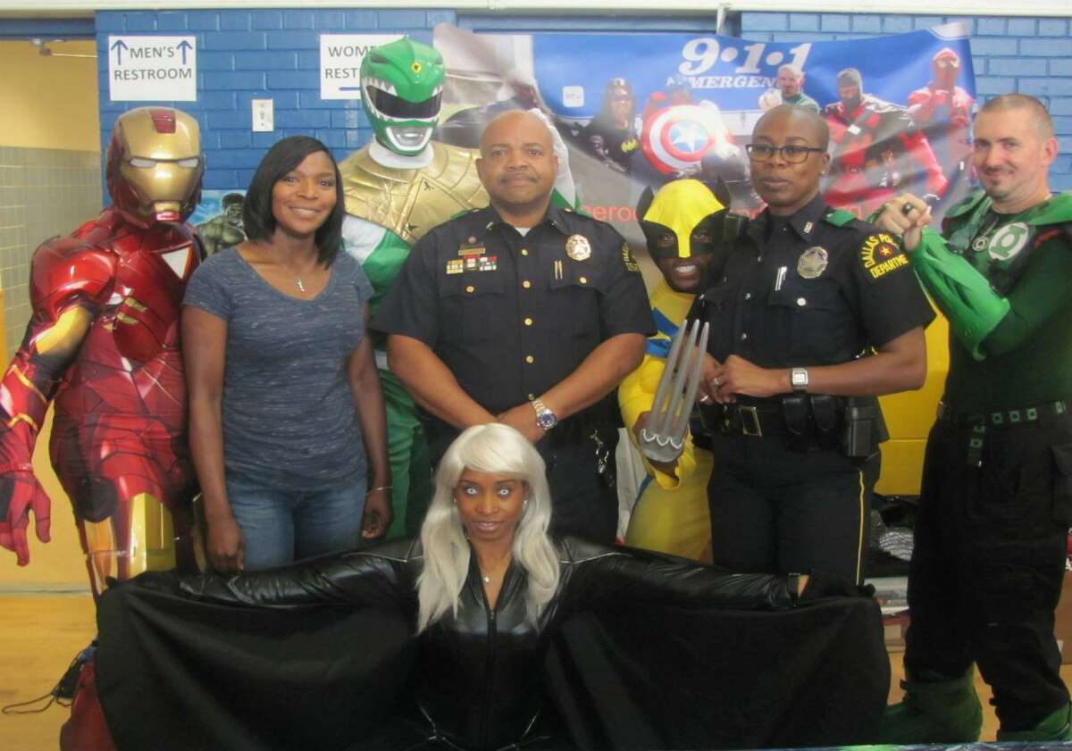Group of elaborate Dallas superheroes going where police cannot