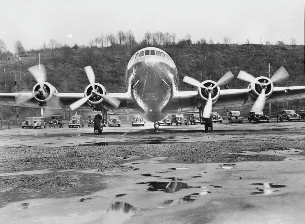 Pressurized Boeing airliner first flew 75 years ago