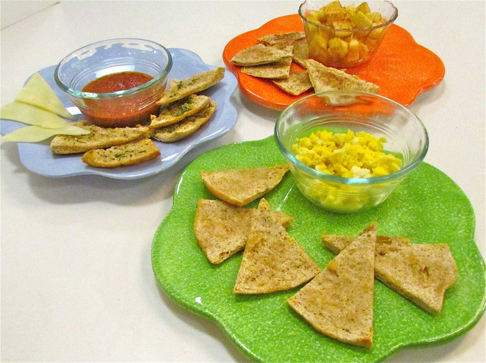 One pita, made ahead three easy ways