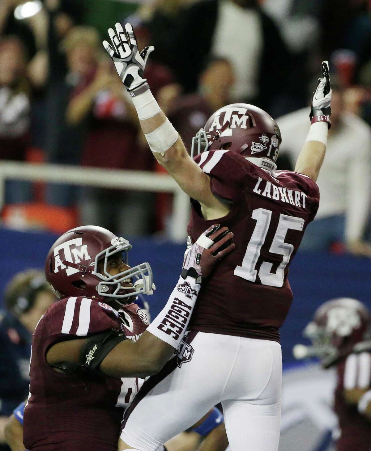 Bedeviled all night, Aggies' defense rallies
