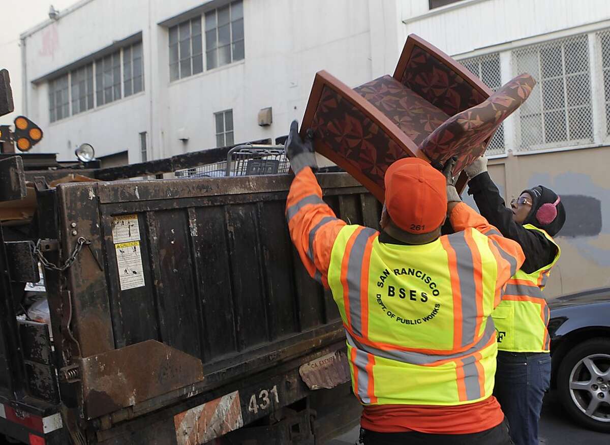 S.F. Alley Crew helps clean up after homeless