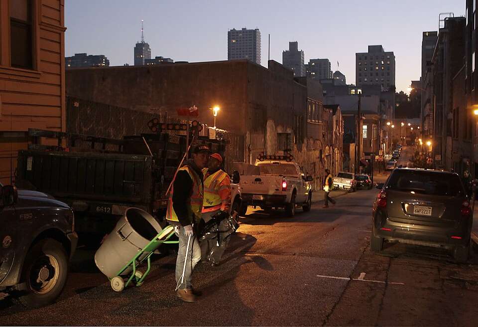 S.F. Alley Crew helps clean up after homeless