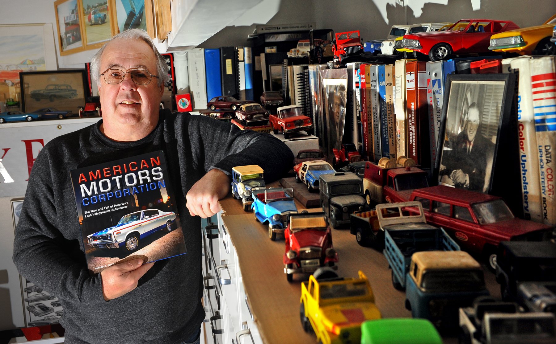 Milford man writes history of AMC